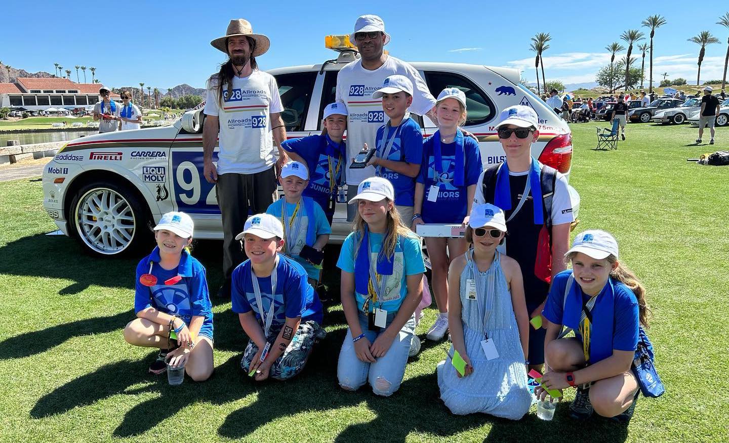 PCA Juniors Concours judging at Palm Springs Porsche Parade | The ...