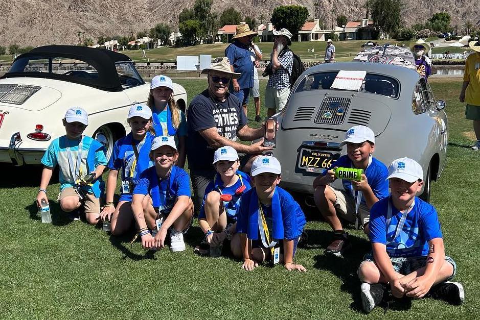 PCA Juniors Concours judging at Palm Springs Porsche Parade | The ...