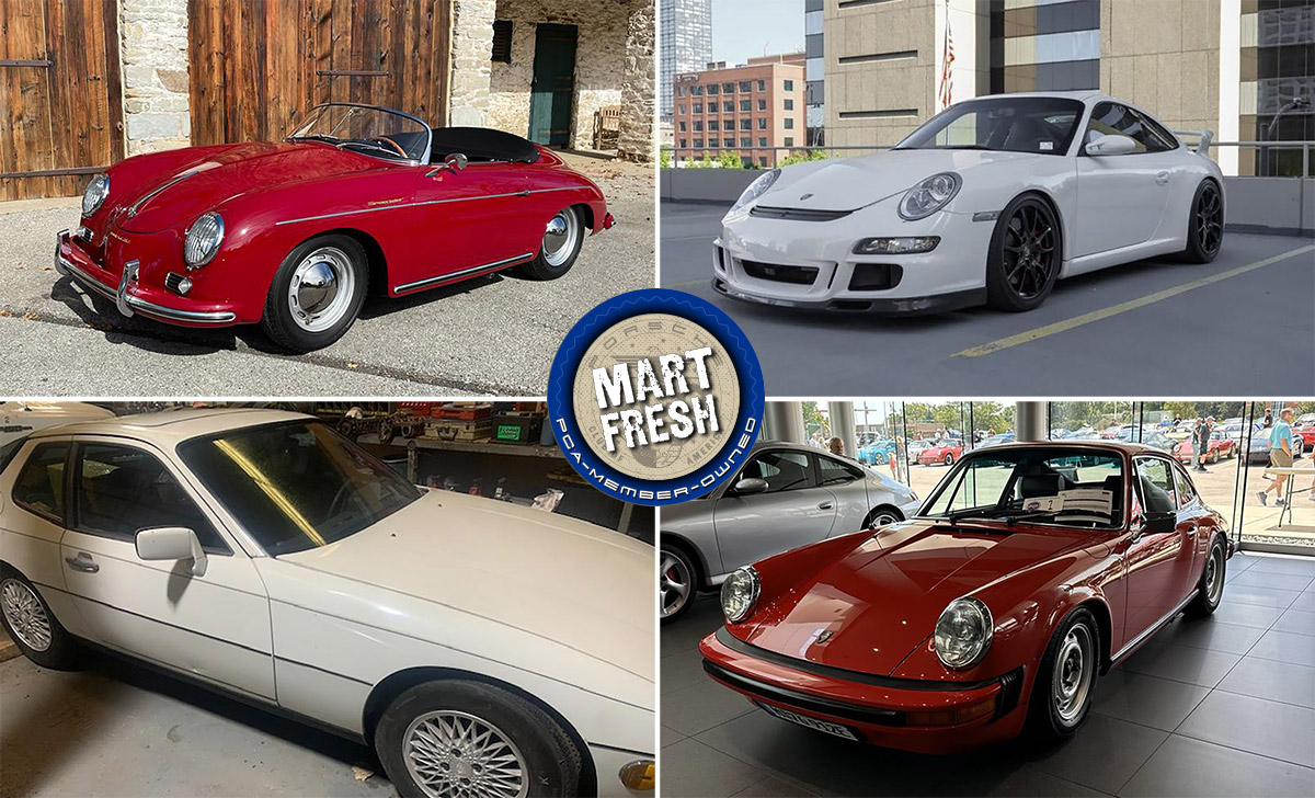1957 Porsche 356 Speedster, 1976 912E, 1980 924, or 2007 911 GT3 ...