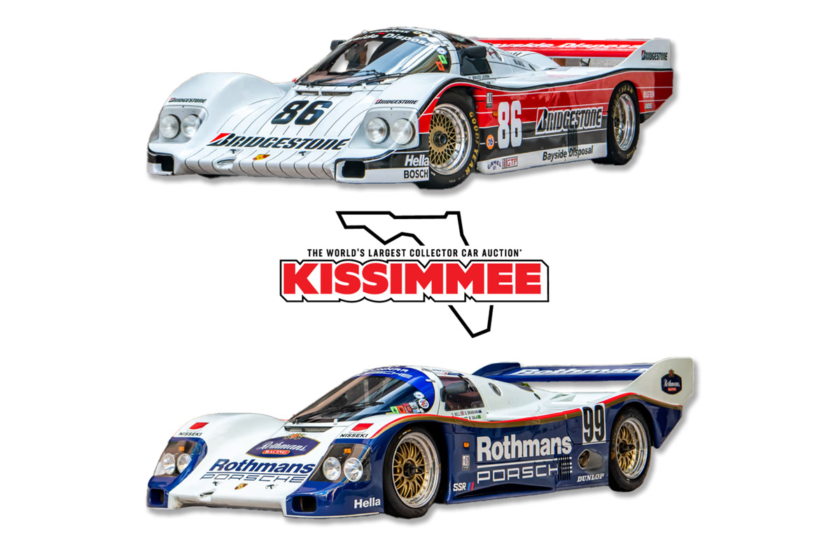 Two legendary Porsche 962s to cross the block at Mecum Kissimmee: Jan ...