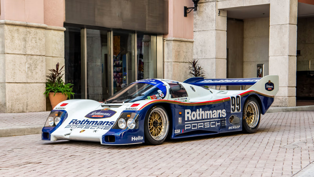 Two legendary Porsche 962s to cross the block at Mecum Kissimmee: Jan ...