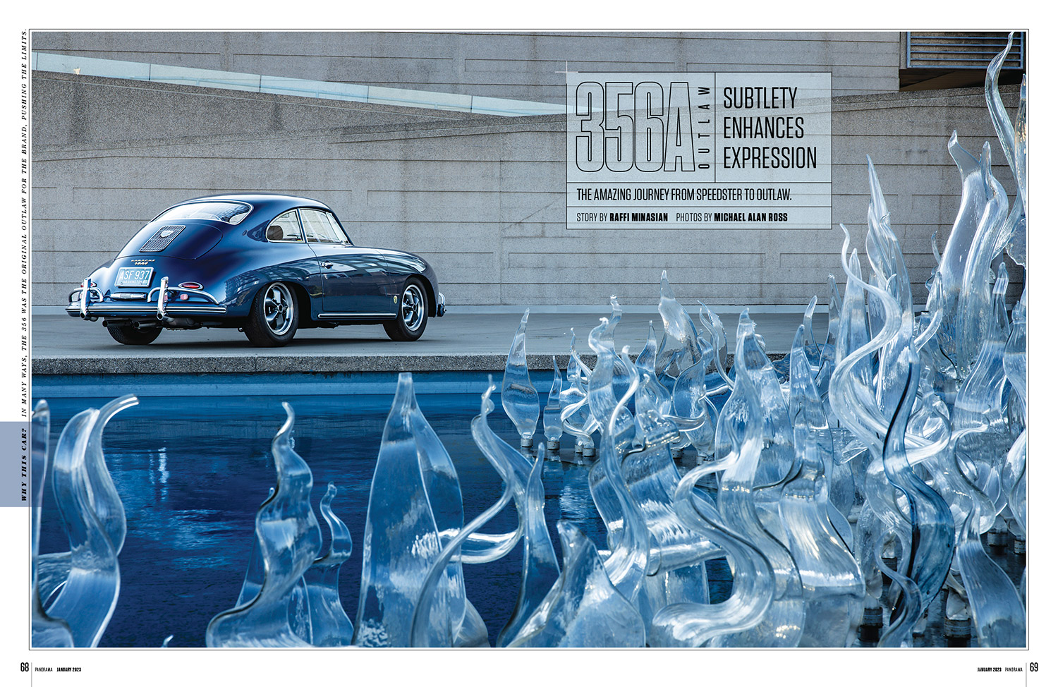 Porsche Panorama January 2023 Design Issue nominated for prestigious ...