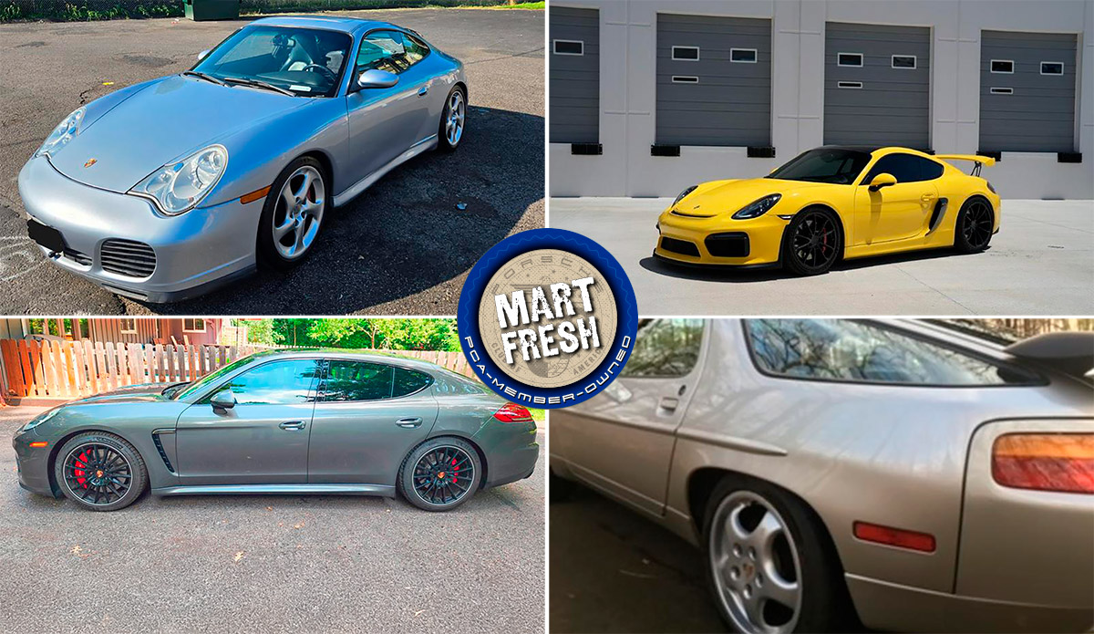 1989 Porsche 928 S4, 2002 911 Carrera 4S, 2014 Panamera GTS, or 2016 ...