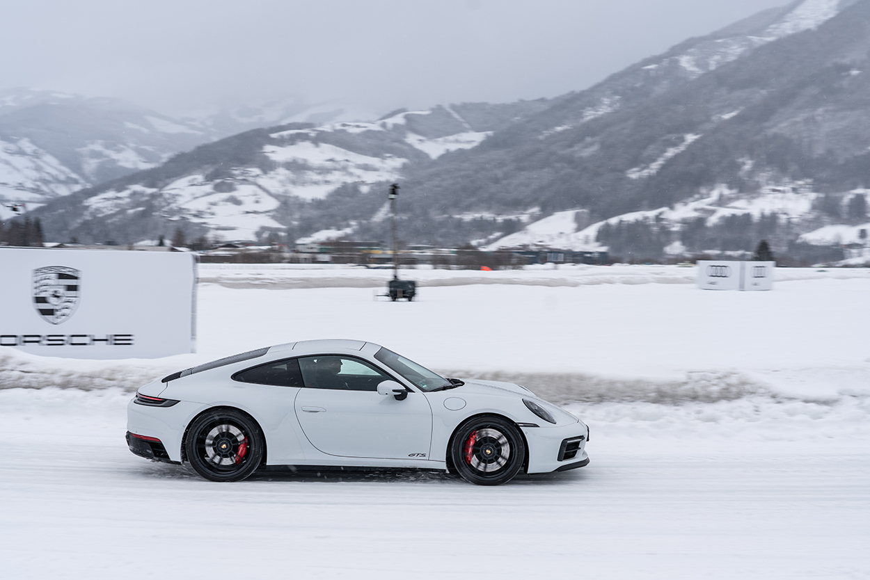 Dancing on ice at Porsche's Zell am See GP Ice Race | The Porsche Club ...