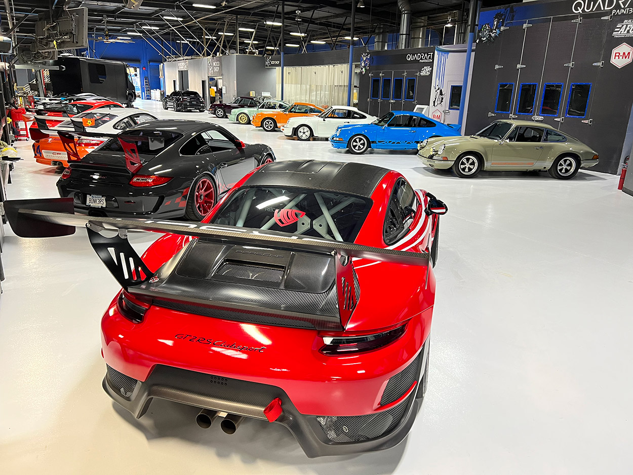 ÜnStock modified Porsche show called West Coast Customs home for a day ...