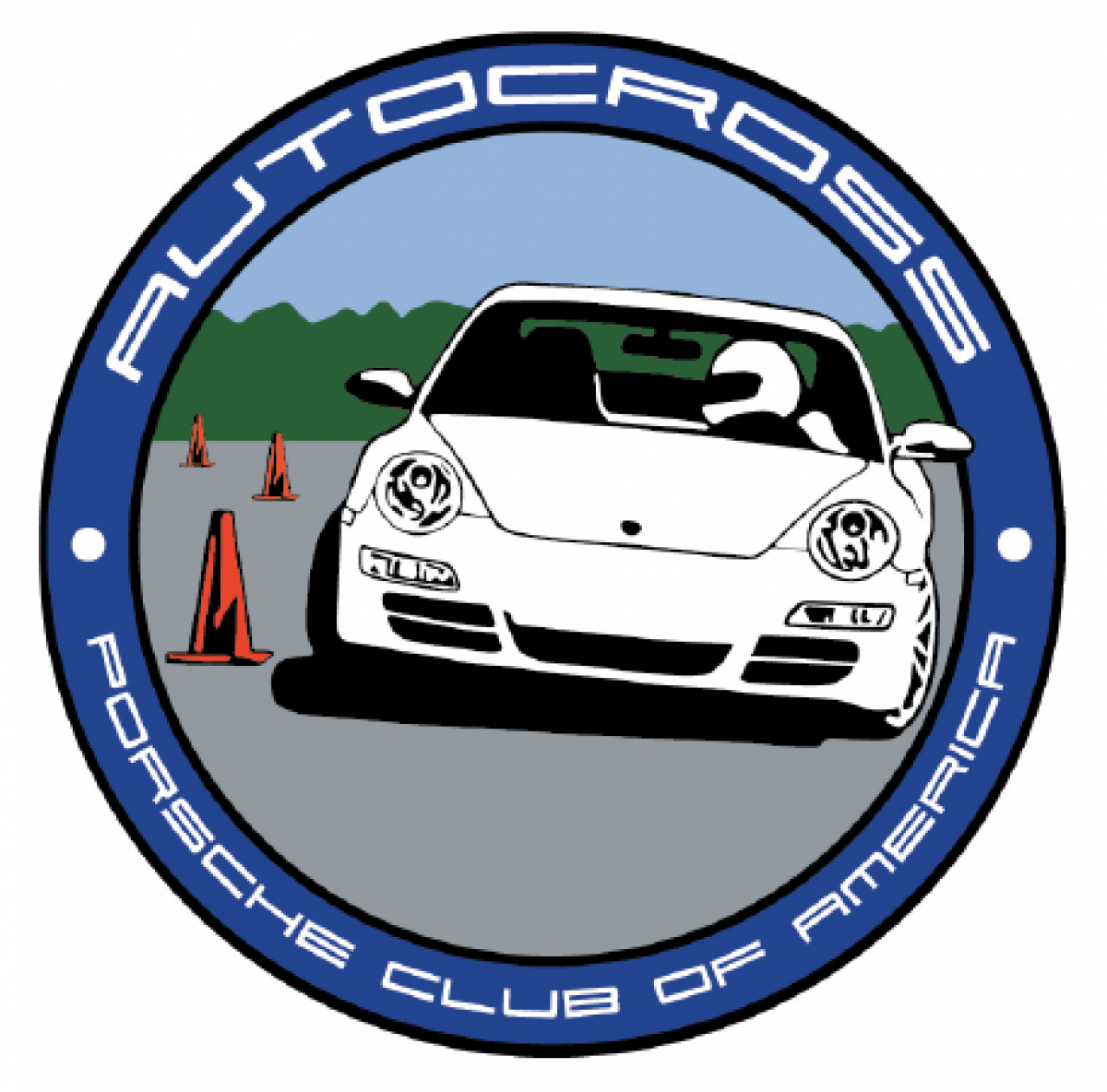 PCA Autocross logo contest winner | The Porsche Club of America