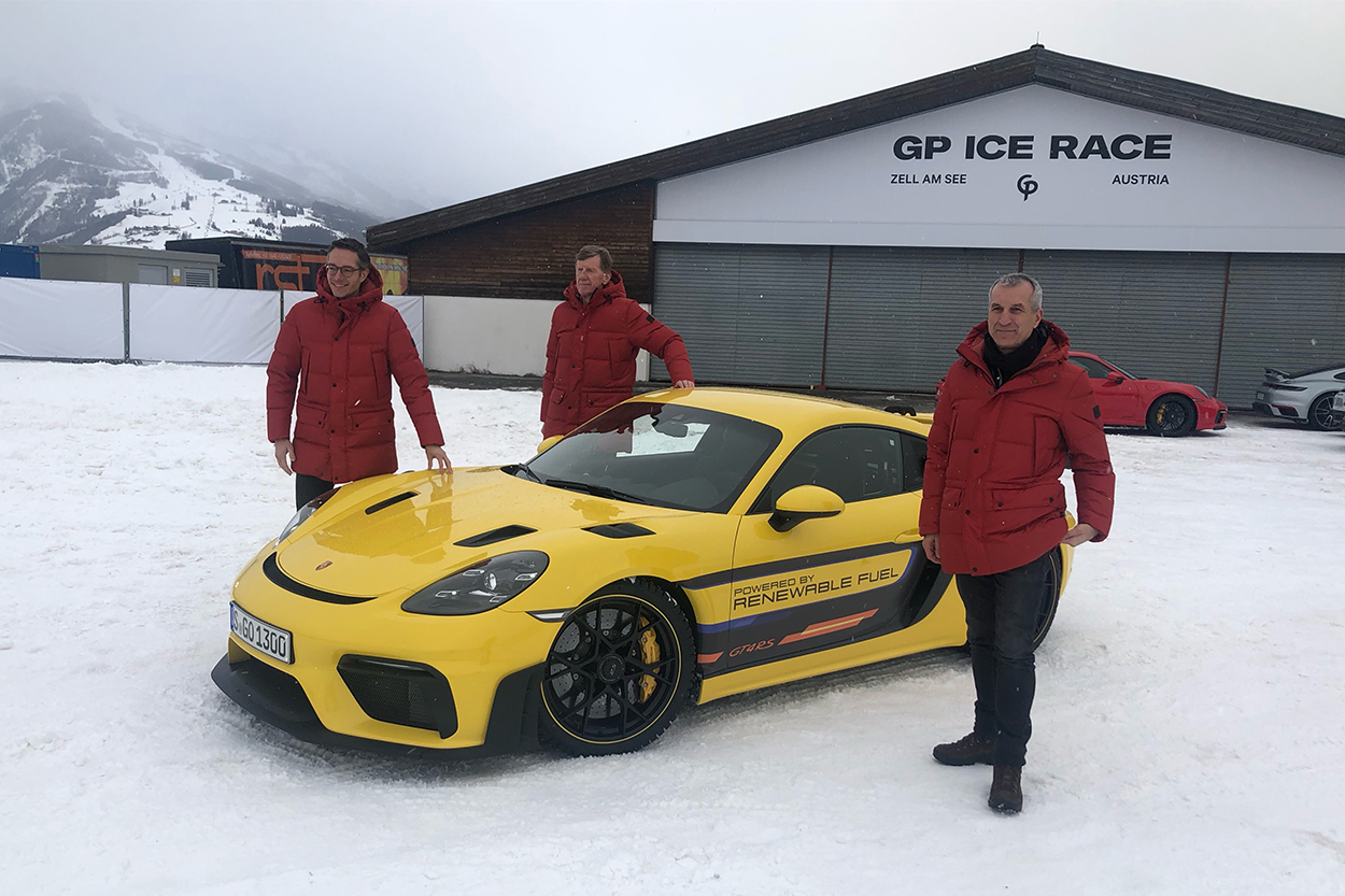 Dancing on ice at Porsche's Zell am See GP Ice Race | The Porsche Club ...