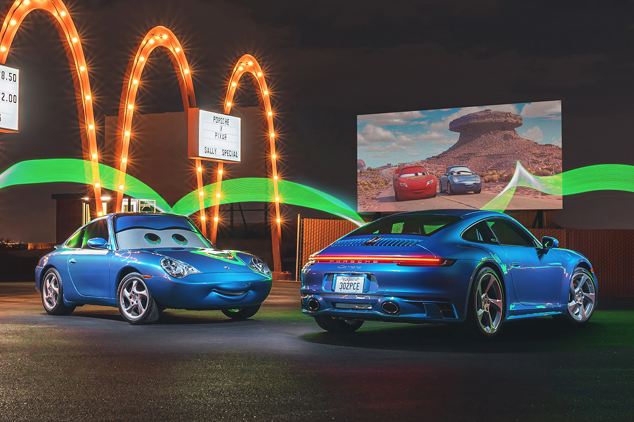 Porsche, Pixar create 911 Sally Special based on 'Cars' character, will ...