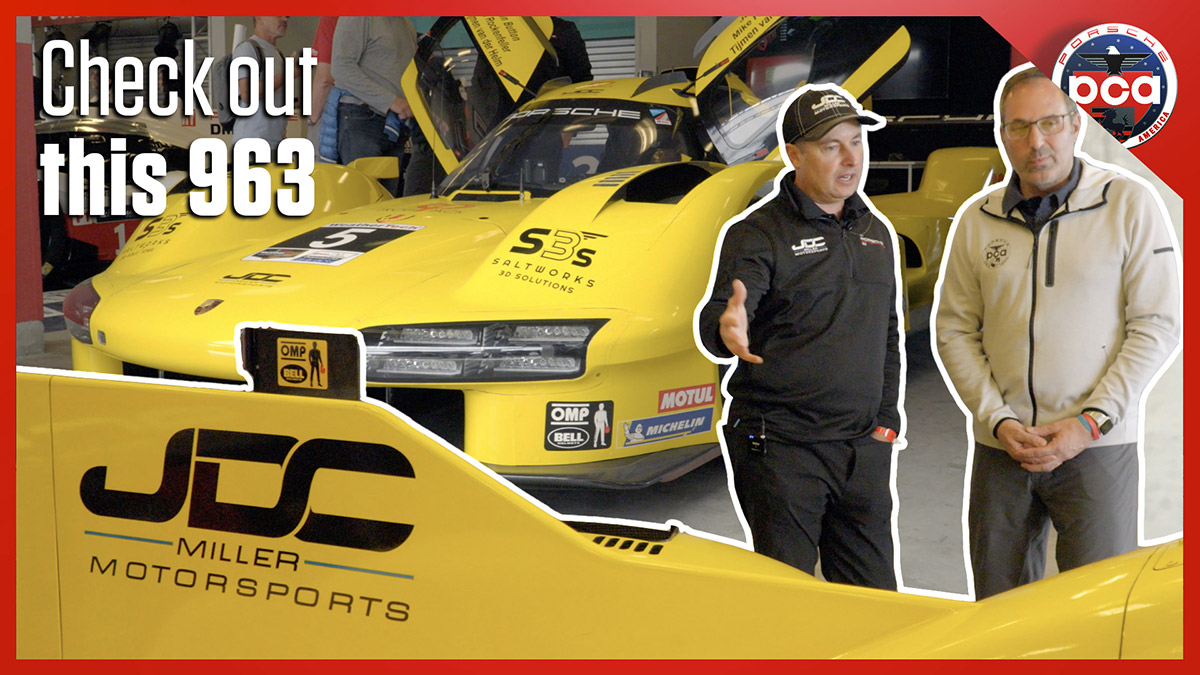 JDC-Miller Motorsports' Porsche 963: Team owner gives us a tour | The Porsche Club of America