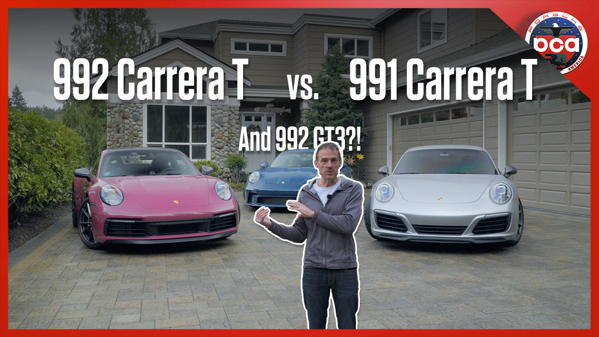 Porsche Key Swap: 992 Carrera T vs 991 Carrera T with Nathan Merz ...