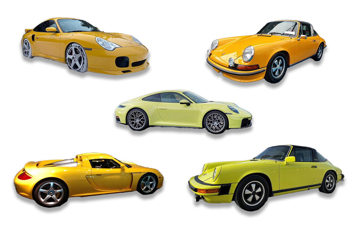 Colores De Pintura Del Porsche 911